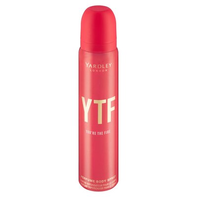 Yardley You're The Fire Perfume Body Spray 90ml | PnP