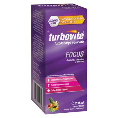 Turbovite Focus Alcohol Free 200ml | PnP