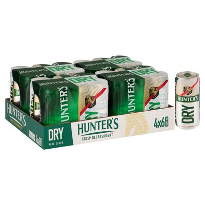 Hunters Dry Can 24 x 300ml | PnP