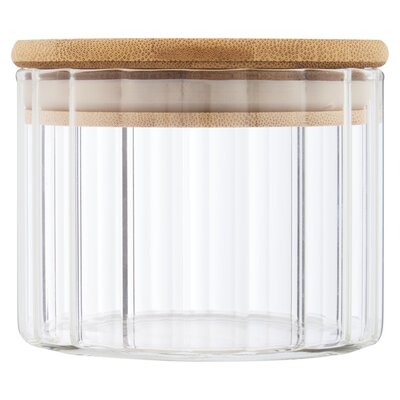 O2 Borosilicate Glass Jar Bamboo Lid 250ml | Smart Price Specials | PnP ...