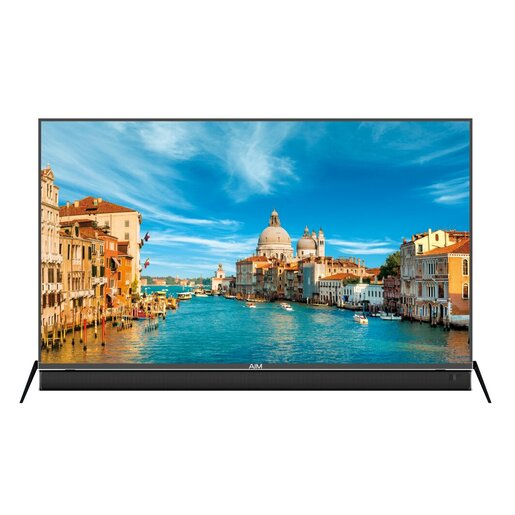 AIM 55" UHD Smart TV + Sound Bar | PnP