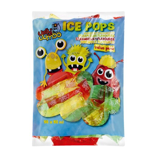 Jolly Jumbo Frozen Ice Pops Value 50 Pack | PnP
