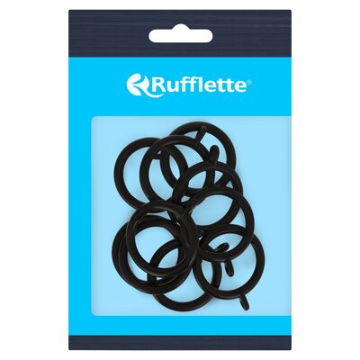 Rufflette Black Plastic Ring 53mm 10 Pack | Smart Price Specials | PnP Home