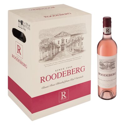 Kwv Roodeberg Rose 750ml x 6 | Smart Price Specials | PnP Home