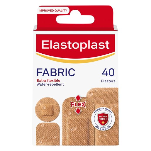 Elastoplast Assorted Fabric Plasters 40 Pack | PnP