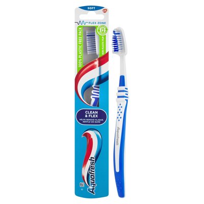 Aquafresh Clean & Flex Soft Toothbrush | PnP