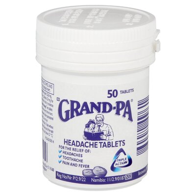 Grand-pa Headache Tablets 50s | Smart Price Specials | PnP Home