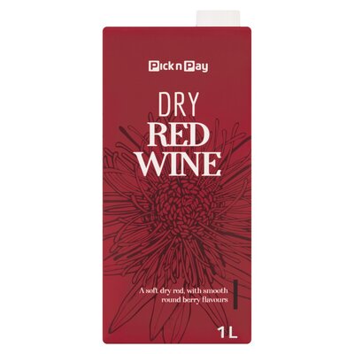 PnP Dry Red Wine 12 x 1L | PnP