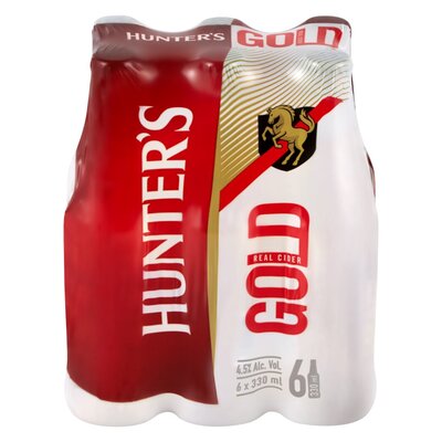 Hunters Gold Cider NRB 6 x 330ml | PnP