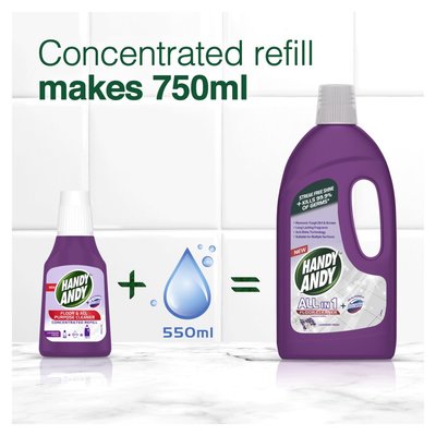 Handy Andy Lavender Fresh Concentrated Floor and Multipurpose Cleaner ...