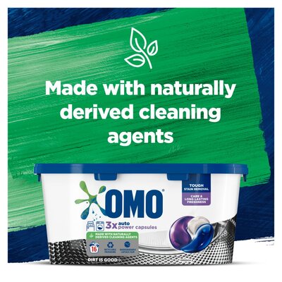 Omo Stain Remove Auto Laundry Capsules 16 Pack | PnP