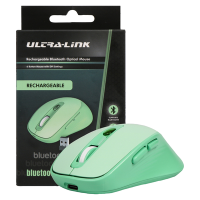 Ultra Link Charcoal Green Rechargeable Mouse | Smart Price Specials ...