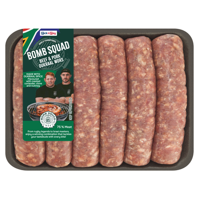 PnP Bombsquad Oukraal Wors 720g | PnP