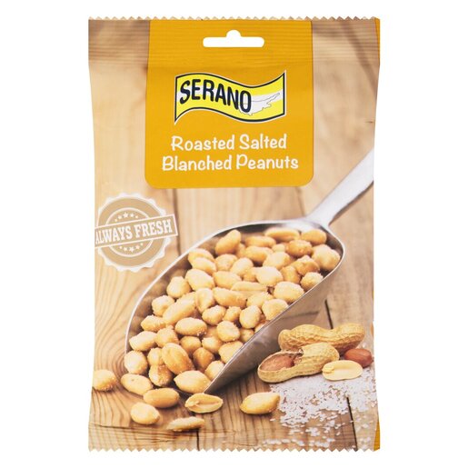 Serano Roasted Giant Blanched Salted Peanuts 200g | PnP