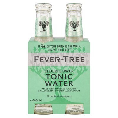 Fever-Tree Elderflower Tonic Water 200ml x 4 | PnP