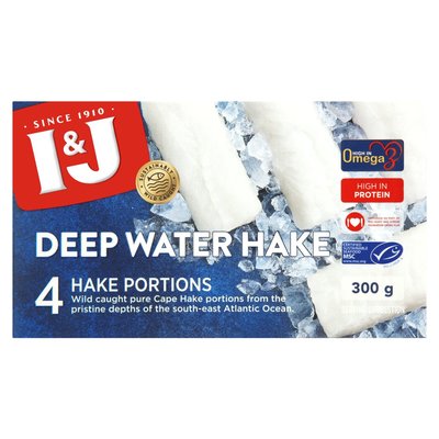 I&J Deep Water Hake Portions 300g | PnP