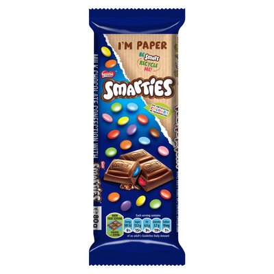 Nestle Smarties Milky Bar Slab 80g | PnP
