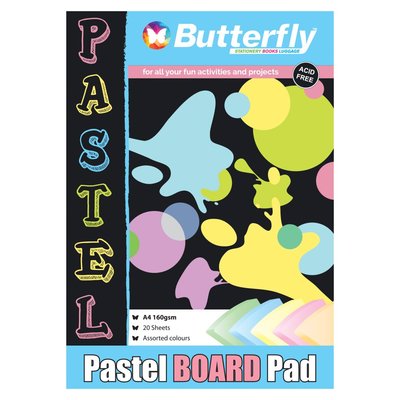 Butterfly A4 Bright Board Mixed 50 Sheets | PnP