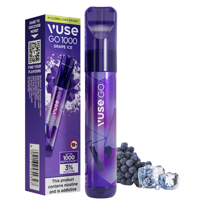 Vuse Go Mint Ice 3000 Disposable Vape Device Kit | PnP