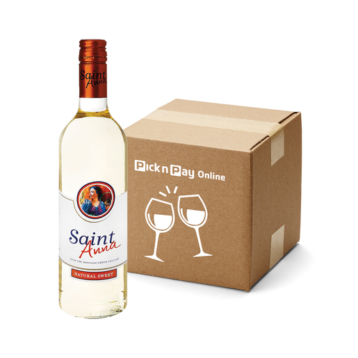Saint Anna Natural Sweet White 750ml x 12 | PnP