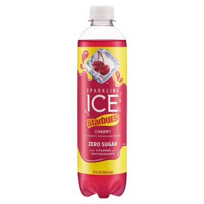 Sparkling Ice Starburst Cherry Zero Sufar Sparklin Water 503ml | PnP
