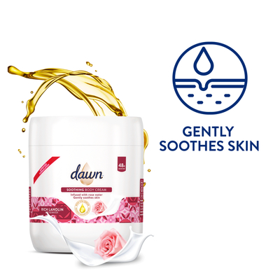 Dawn Rich Lanolin & Rosewater Soothing Body Cream 400ml | PnP