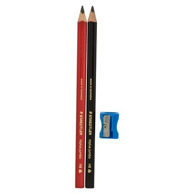 Staedtler Triplus Jumbo Pencil Hb 2 Pack | PnP