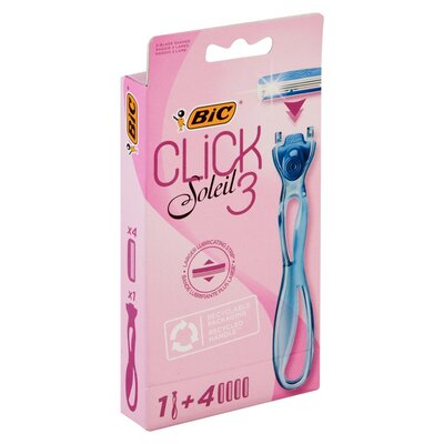 Bic Click Soleil 3 Razor Blades | PnP