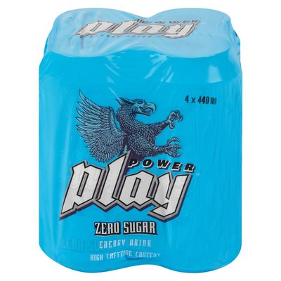 Power Play Energy Drink Sugar Free 4 x 440ml | PnP