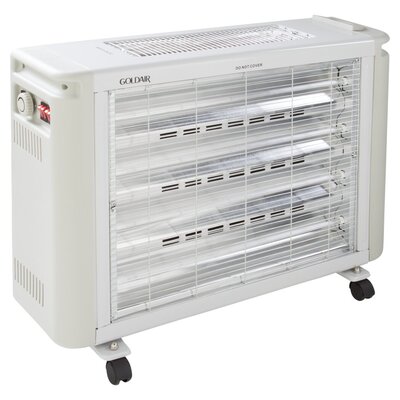 Goldair 6 Bar Quartz Heater With Fan & Humidifier | PnP