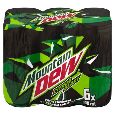 Mountain Dew Cold Drink Can 300ml | PnP