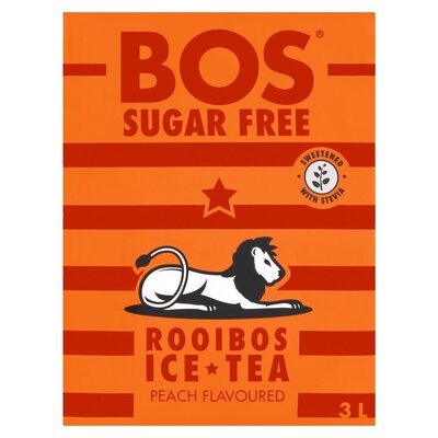 BOS Sugar-Free Peach Rooibos Ice Tea 3L | PnP