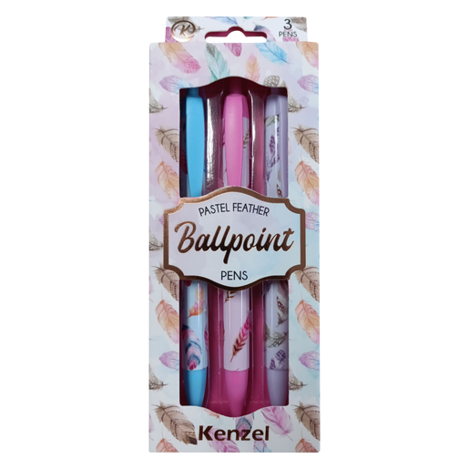 Kenzel Pastel Feather Ballpoint Pens 1.0mm | Smart Price Specials | PnP ...