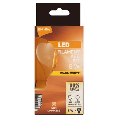 PnP 5w Classic Filament LED | PnP