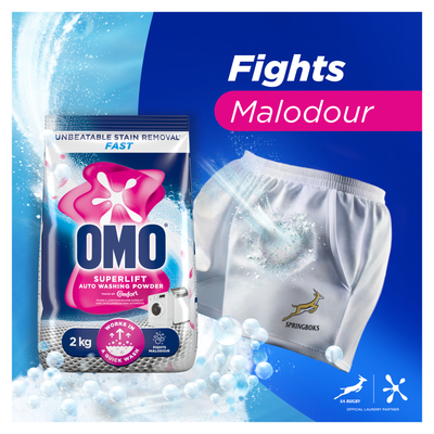 Omo Stain Removal Auto Washing Powder Detergent with Comfort Freshness ...