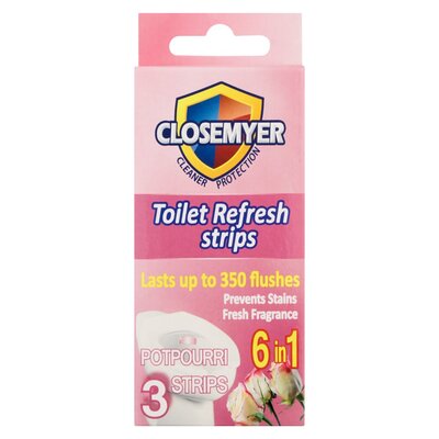 Closemyer Potpourri Toilet Refresh Strips 3 Pack | PnP