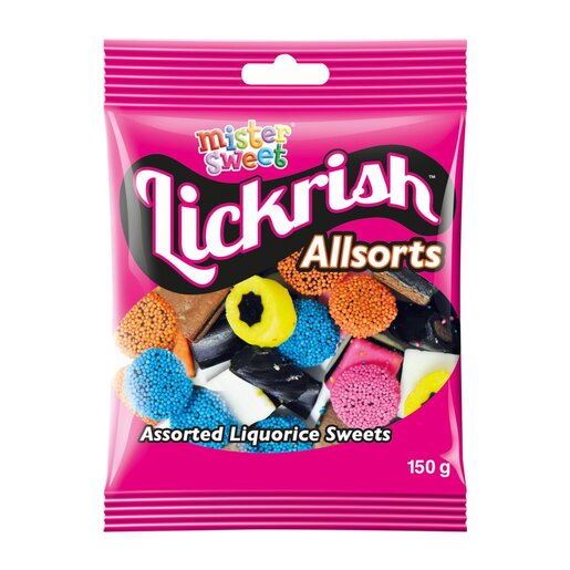 Mister Sweet Liquorice Allsorts 150g | PnP