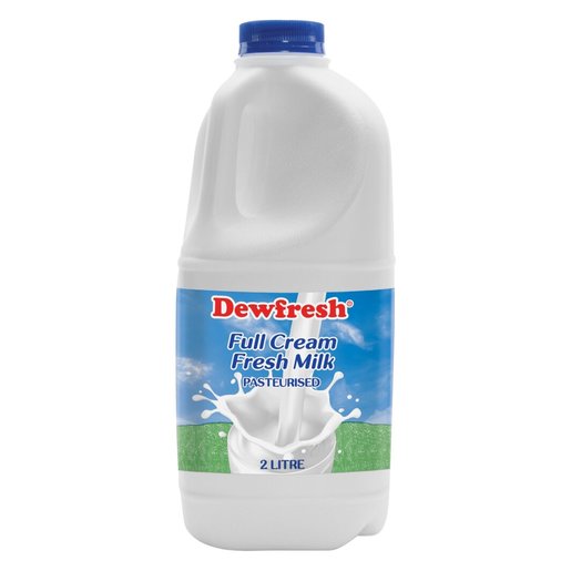 Dewfresh Full Cream Milk 2L | PnP
