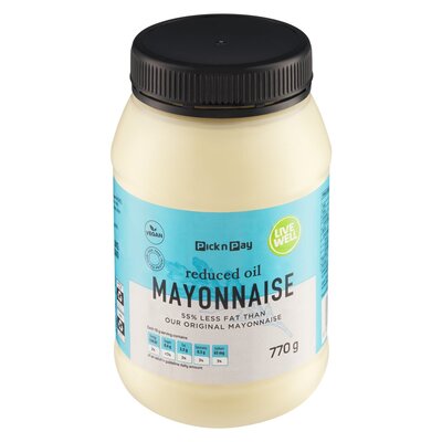 PnP Reduced Oil Mayonnaise 770g | PnP