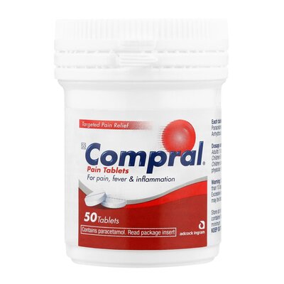 Compral Pain Relief Tablets 50 Pack | PnP