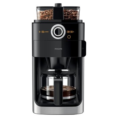 Philips Coffeemaker Grind & Brew Black | PnP