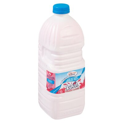 Orange Grove Low Fat Strawberry Flavoured Dairy Drinking Snack Yoghurt ...