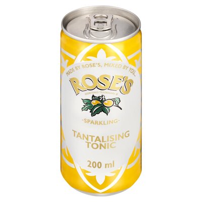 Rose's Carbonated Soft Drinks Tantalising Tonic 200ml | PnP