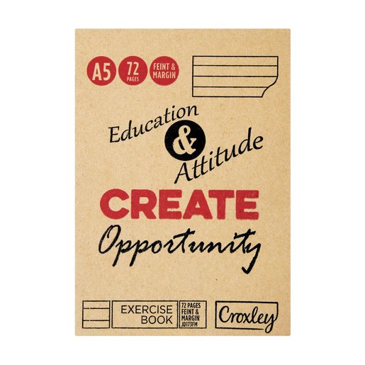 Croxley A5 Jd173 72 Page Feint Exercise Book | PnP