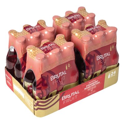 Brutal Fruit Strawberry Rouge 24 x 275ml | PnP