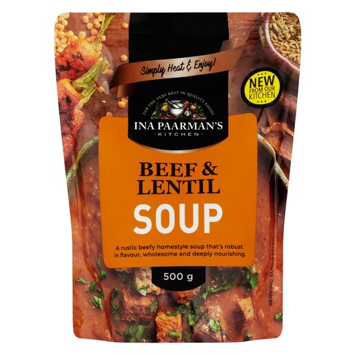 Ina Paarman Beef & Lentil Soup 500g | PnP