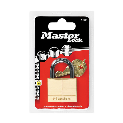 Masterlock Brass Padlock 40m m | PnP