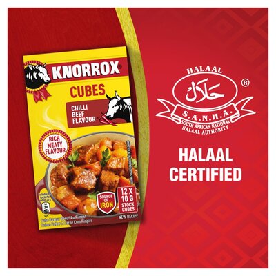 Knorrox Chilli Beef Stock Cubes 12 x 10g | PnP