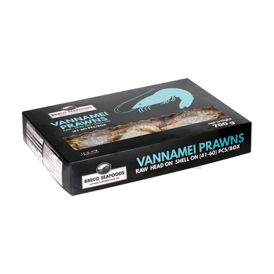 Breco Vannamei Prawns Heads on 41/50 700g | PnP