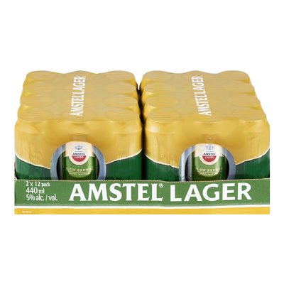 Amstel Lager Can 12 x 440ml | PnP